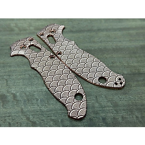 SEIGAIHA Copper scales for Spyderco MANIX 2