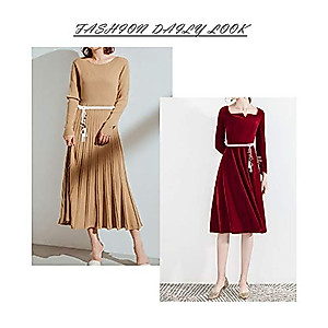 Exotic Women Waist Belt/Rope/Chain with Tassel and Beads in 8 Colors (black tan white)