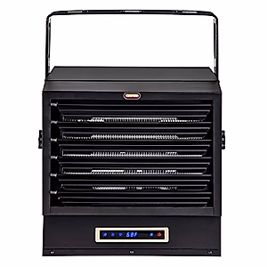 Dyna-Glo EG10000DH Dual Heat 10,000W Electric Garage Heater, Black