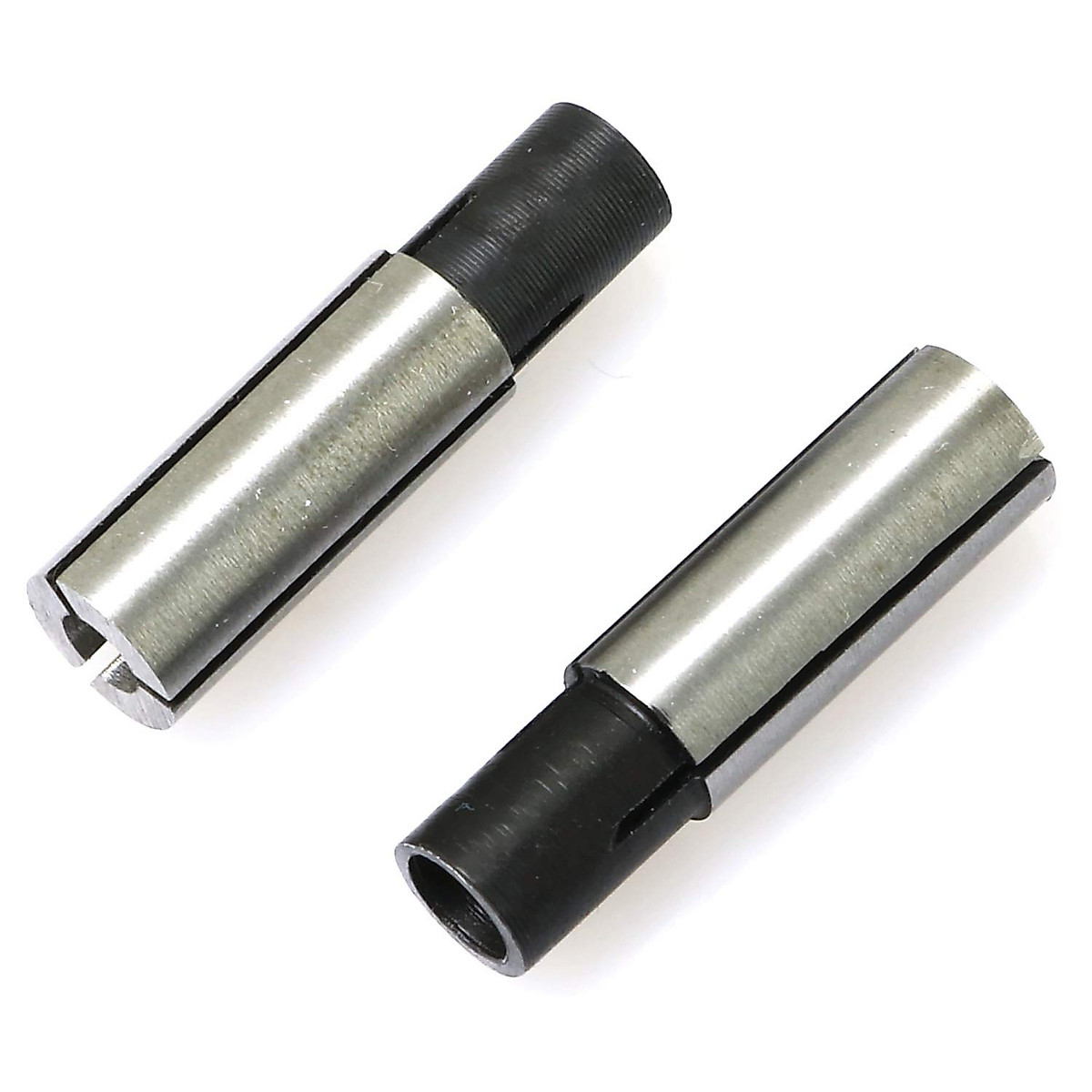 E-outstanding Collet Chuck Driver Adapter 2PCS 1/4" to 1/8" CNC Engraving Bit Router Converter for Engraving Machine Tool