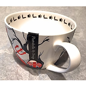 Portobello By Inspire Halloween Dachshund Little Devil Fine Bone China Mug