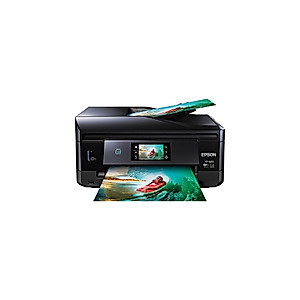 Epson Expression Premium XP-820 Wireless Color Photo Printer with Scanner, Copier and Fax