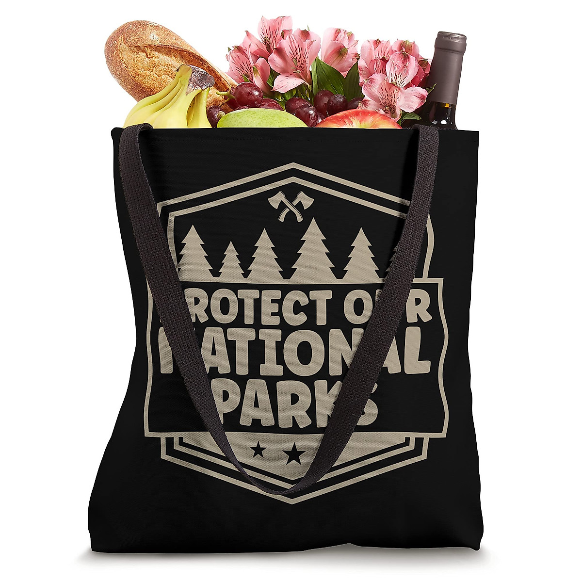 Protect Our National Park Shirt Outdoor Camping Nature Lover Tote Bag