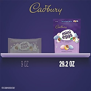 CADBURY MINI EGGS Milk Chocolate, Easter Candy Bag, 29.2 oz