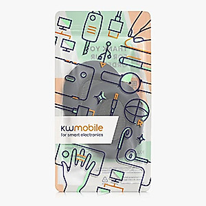 kwmobile Replacement Ear Pads Compatible with TaoTronics BH060 - Earpads Set for Headphones - Black