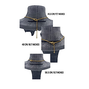 GLAM AND GEMS 2.10 Carat Pear Cut Purple Amethyst and Diamond Pendant Necklace for Women in 14k Yellow Gold (H-I, SI1-SI2) on 17.7 to 19.7 Inch Adjustable Silver Chain