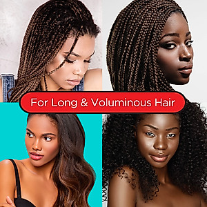 Donna Premium Collection Super Jumbo Shower Cap 2 Packs (Black)