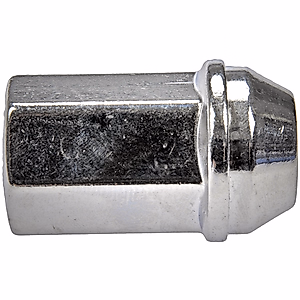 Dorman 611-236 Wheel Nut M14-1.50 Flattop Nut - 22mm Hex, 44.5mm Length Compatible with Select Models, 10 Pack (OE FIX)