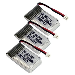 ECHOBBY 3.7V 200mAh 20C LiPo Battery PH1.25 Nor Plug for Mini Size RC Helicopter Quad Copter Drone (3)