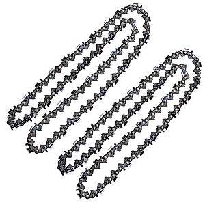 Kuupo 2 PK H78 Chainsaw Chain 20 inch .325 Inch Gauge .050 Inch Pitch 78 Drive Links Full Chisel for 20BPX78CQ Husquarvana Chainsaw 36 41 136 137 137E 141 142 141LE 142E 445 445E 450 450E Parts