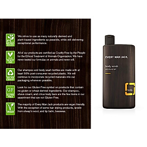 Everyman Jack Body Wash Shower Gel, Citrus Scrub, 16.9 Fl Oz (APR-002)