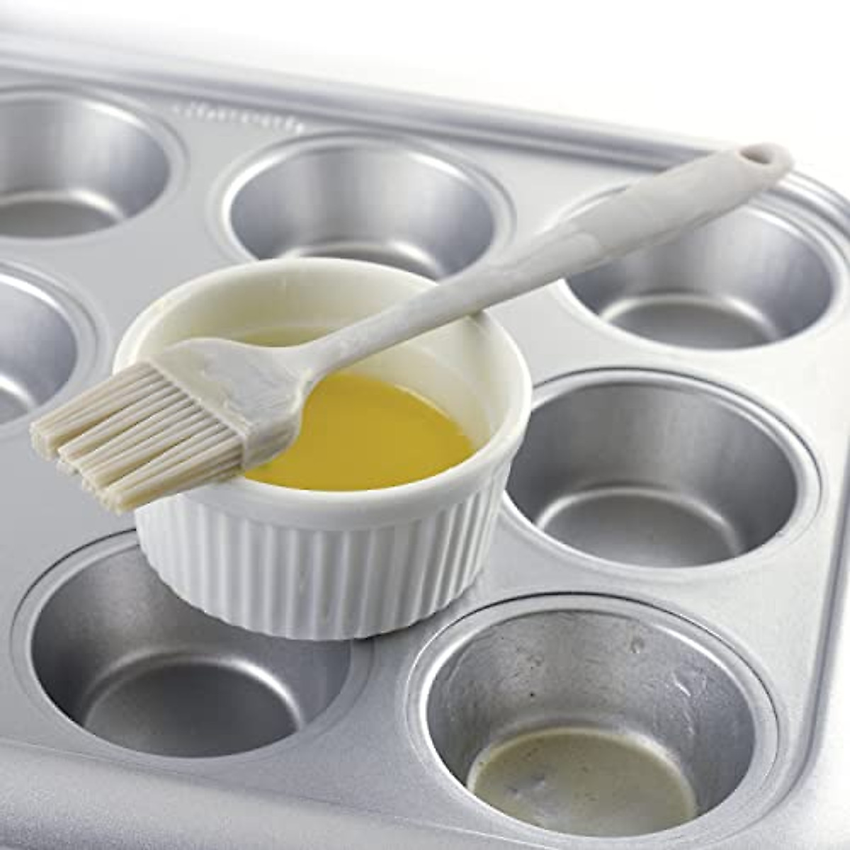 Norpro Silicone Mini Pastry Brush, Marble 8.25" x 1.88" x .5"