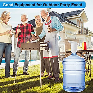 Bottle Water Pump, Mini 5 Gallon Water Dispenser Automatic Suction, Rechargeable Pressure Water Dispenser