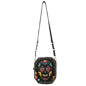 Mary Frances Face Crossbody Handbag, Multi