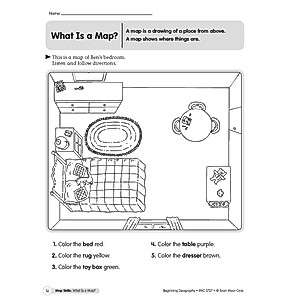 Beginning Geography Workbook, Homeschooling and Classroom Resource Workbook (Beginning Geography (Evan-Moor))