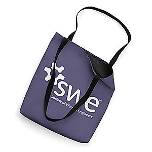 SWE White Logo Tote Bag