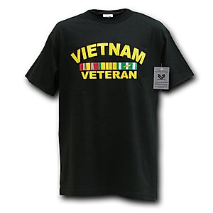 Rapiddominance Classic Milit Tee, Vietnam Vet/Black, X-Large