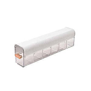 Closet Organizer, Wall mounted underwear storage box (IVORY WHITE)