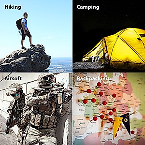 Flexzion Assault Pack Backpack - 40L Large Tactical Bags for Men Military Style Backpack, MOLLE Bug Out Gear Backpack, Water-Resistant RuckSack Army Backpack for Men and Women - Arctic Camouflage