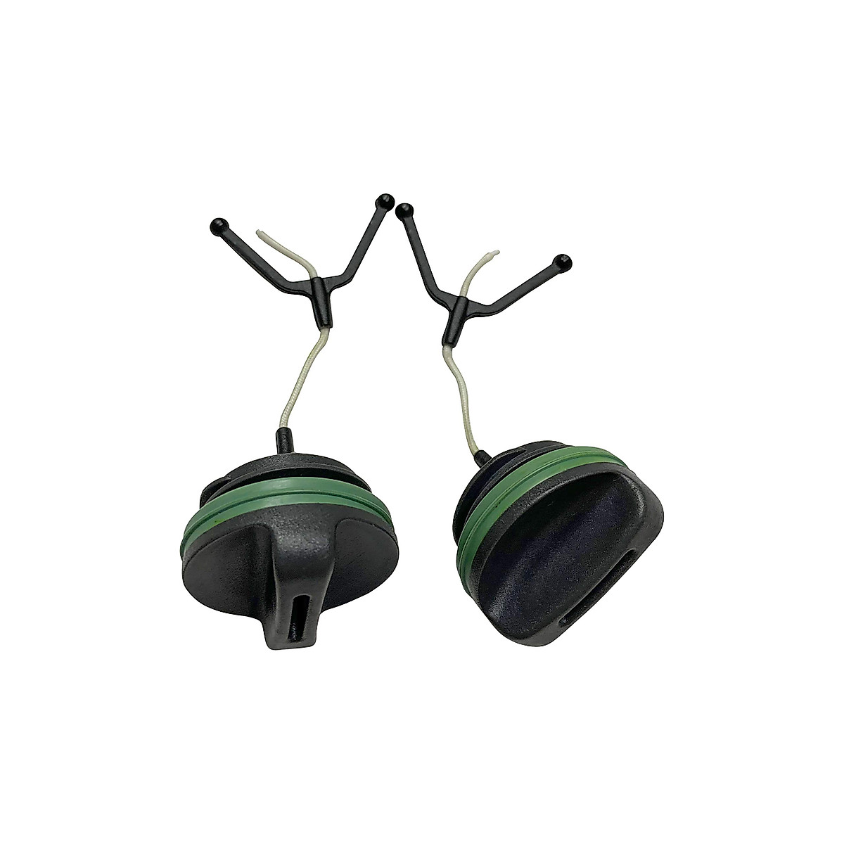 Fuel & Oil Cap Leak Proof Tested (2 PACK) Compatible with Husqvarna chainsaw 288 365 357 359 390 395 455 Rancher Parts OEM 537215202 537 21 52-02