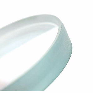 Double Concave Lens, 300mm Focal Length, 3" (75mm) Diameter - Spherical, Optically Worked Glass Lens - Ground Edges, Polished - Great for Physics Classrooms - Eisco Labs