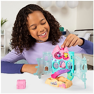 Hatchimals CollEGGtibles, Coral Castle Fold Open Playset with Exclusive Mermal Character (Amazon Exclusive Set), Girl Toys, Girls Gifts for Ages 5 and up