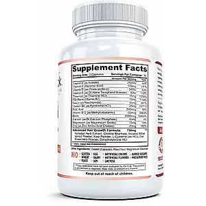 New Look Hair Growth Pills: All-Natural Hair Growth Vitamins with Biotin for Stronger and Healthier Hair, Best for Faster Growth, Growing Long Hair, and Thinning Hair Treatment, 60 Caps, 3 Bottles