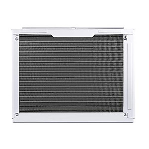 Amazon Basics Window Mounted Air Conditioner with Remote Cools 250 Square Feet, 6000 BTU, White