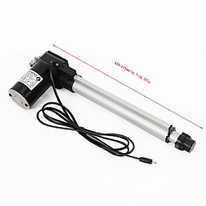 WETUSSEX Power Recliner Chair Lift Motor Actuator, 250mm Stroke 24V DC Heavy Duty Electric Chair Lift Linear Actuator Replacement Power Recliner Sofa Lift Chairs Motor Actuator