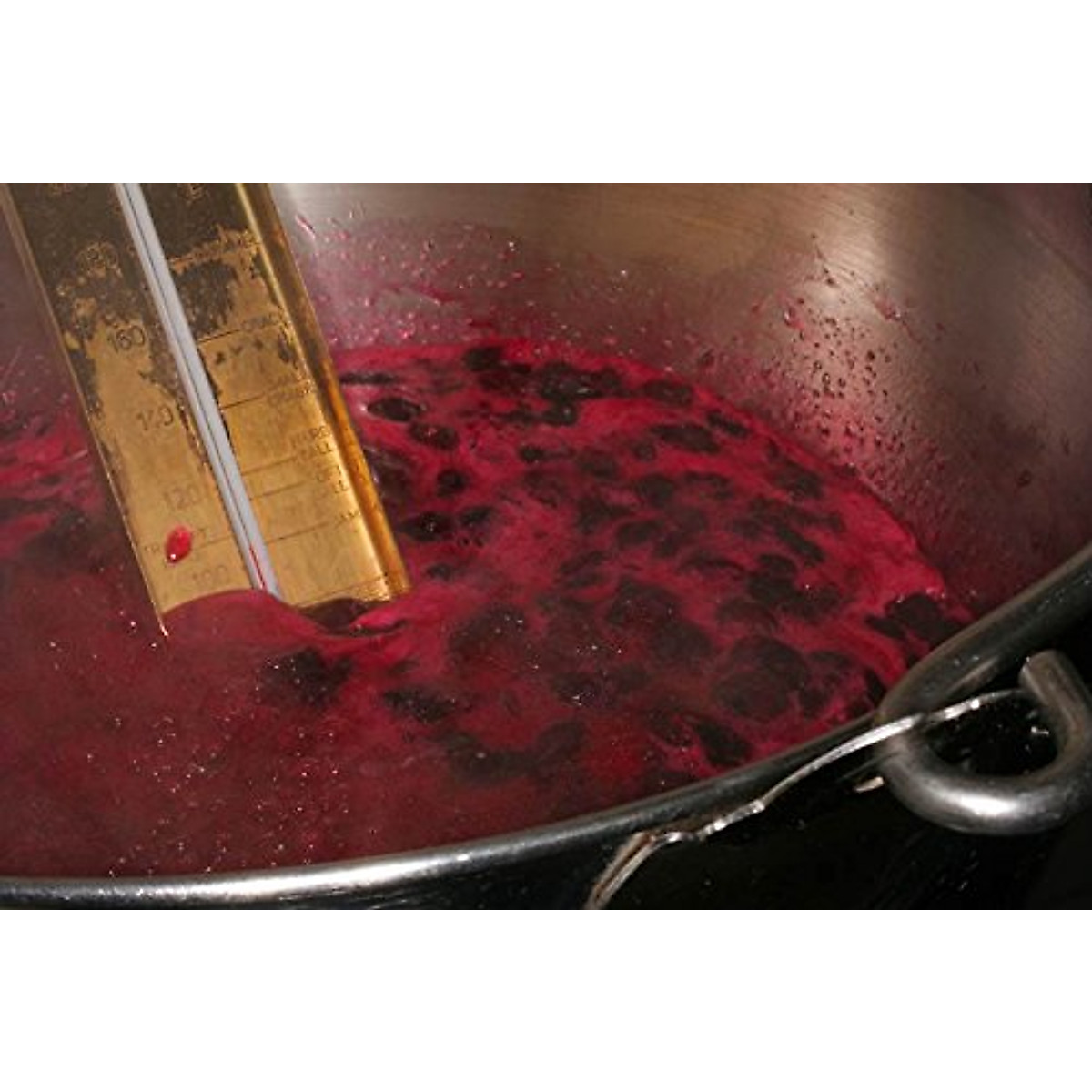 Jam Making Maslin Pan Stainless Steel Preserve Pot & Handle Bucket,Camping Pan (4.5L-4.5QT)