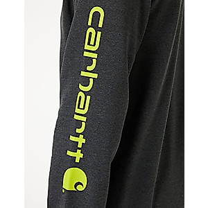 Carhartt Men's Loose Fit Midweight Sweatshirt, Carbon Heather, XX-Large Tall