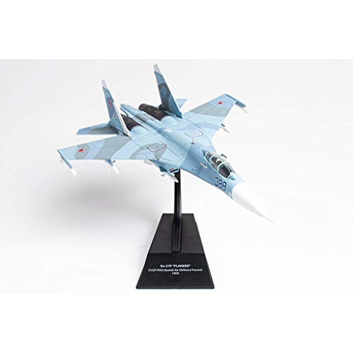 OPO 10 - Military Fighter Aircraft 1/100 Su-27P Flanker Soviet Air Defense Forces 1989 WS-FA USSR - CP10