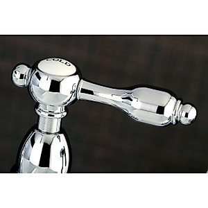 Kingston Brass KS1172TAL Tudor Bridge Kitchen Faucet, Polished Brass