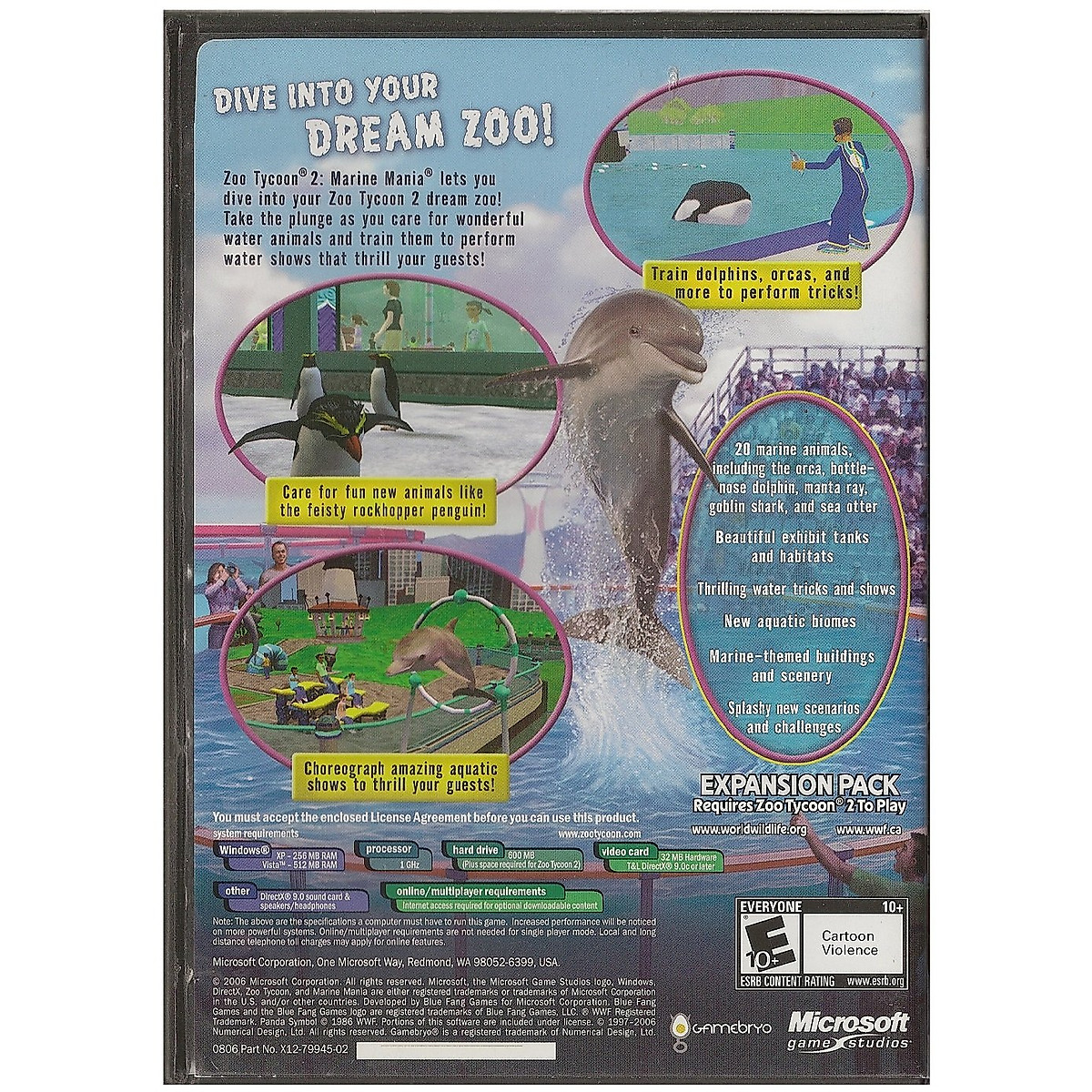 Zoo Tycoon 2: Marine Mania Expansion - PC
