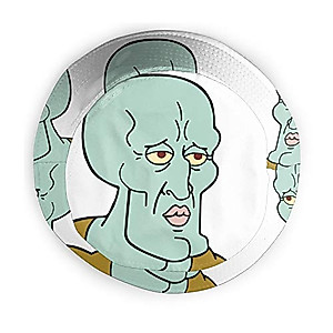 Handsome Squidward Meme Unisex Bucket Hat Summer Travel Beach Sun Hats Outdoor Cap