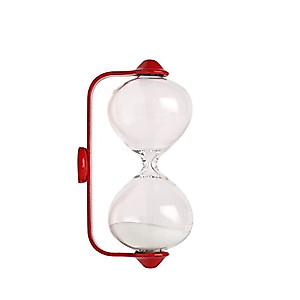 Kikkerland Magnetic 3 Minute Timer, Red