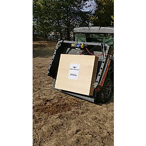 Aprove Cruiser Bed Winch Mount, Game Loader, Deer Hoist for Polaris Ranger XP 900 / Ranger XP 1000 - Accommodate Most 2500 lbs ATV winches - Include 2 Twist Lock Anchors - Quick Installation