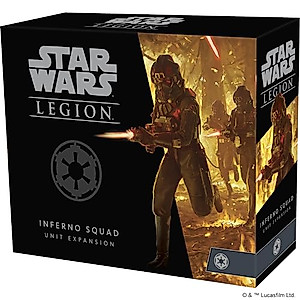 Atomic Mass Games Star Wars: Legion Inferno Squad Unit Expansion - Join Elite Imperial Special Forces! Tabletop Miniatures Strategy Game for Kids & Adults, Ages 14+, 2 Players, 3 Hr Playtime, Made