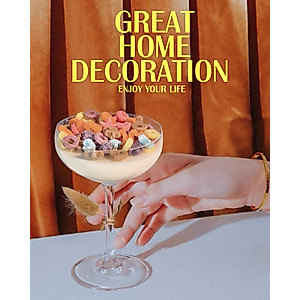 Taruzil Cute Martini Vanilla Candles Gifts for Women, Cereal Scented Candles Unique Gifts for Women Girl Friend Soy Wax Candles for Home Scented for Christmas, Mother's Day, Easter, Birthday