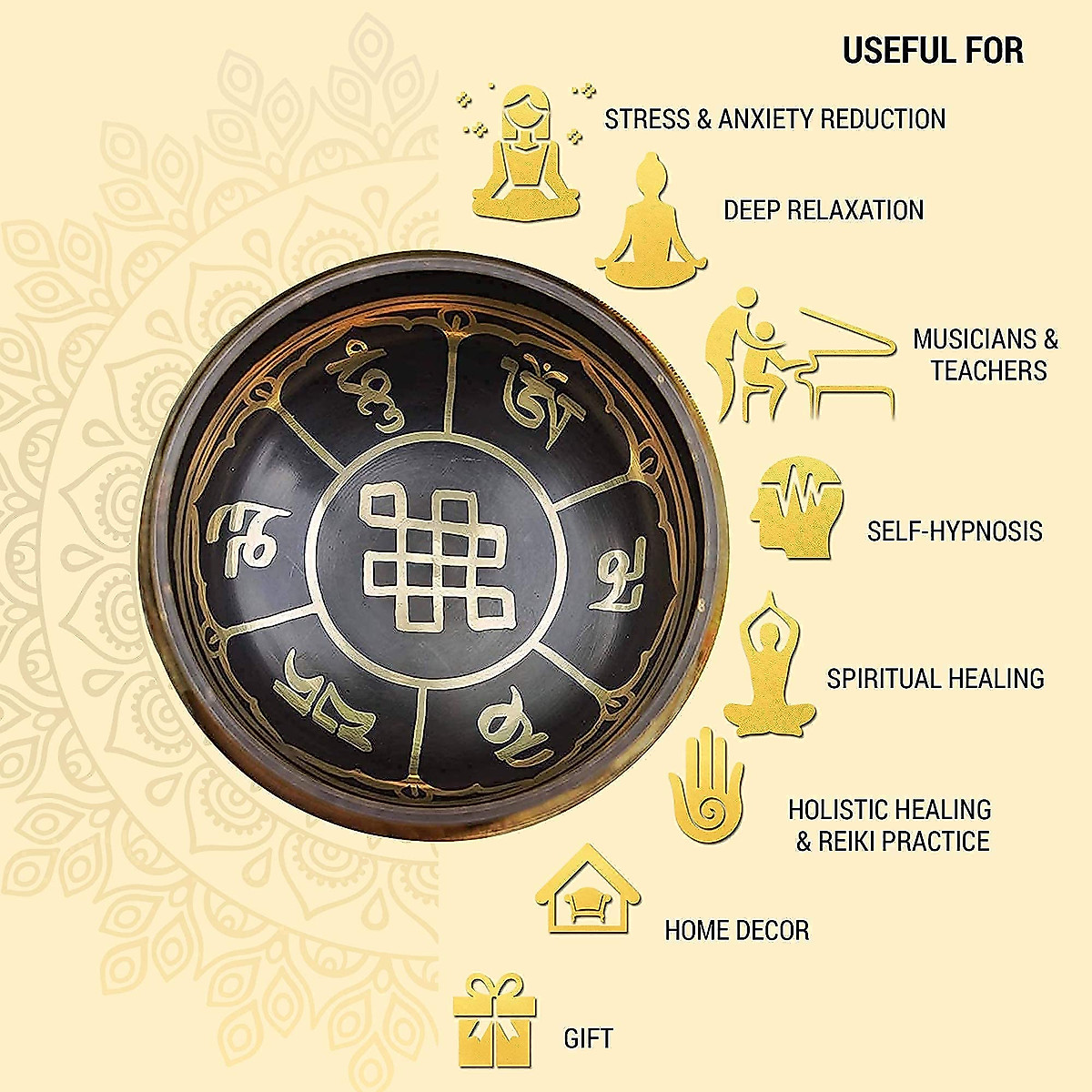 Easy to Play Singing Bowls Bundle from Himalayan Bazaar