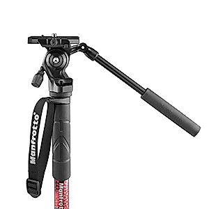Manfrotto Element MII Video Monopod with Live Fluid Head