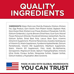 Hill's Science Diet Wet Cat Food, Kitten, Liver & Chicken Recipe, 5.5 oz. Cans, 24-Pack