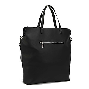 Nicole Lee Studded X-Large Tote (BLACK)