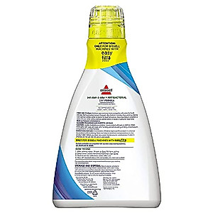 Bissell Pet Stain & Odor Plus Antibacterial 2 in 1 Carpet Formula, 1567, 40 Fl Oz