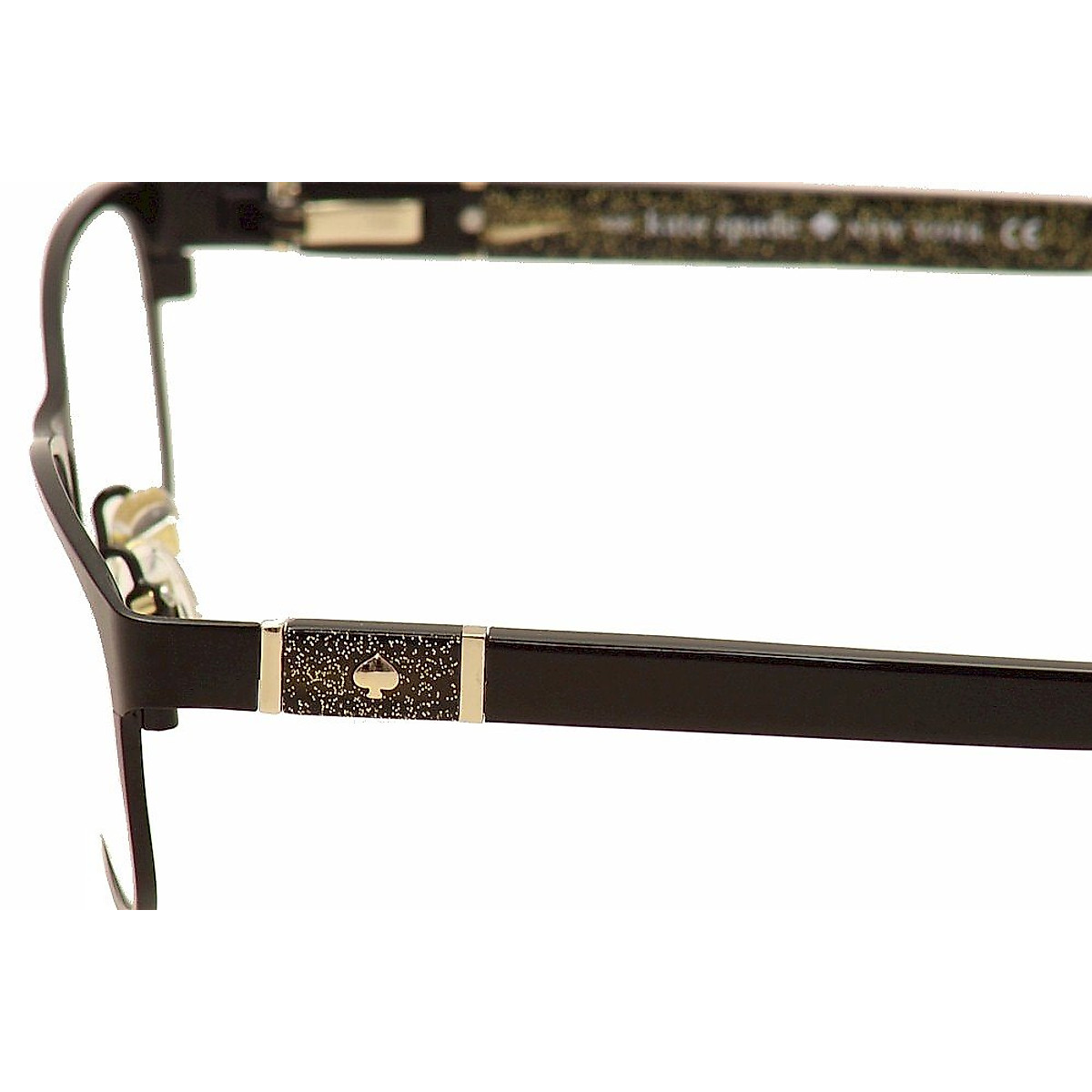 Kate Spade Ladies Black Rectangular Eyeglass Frames Jayla00030052