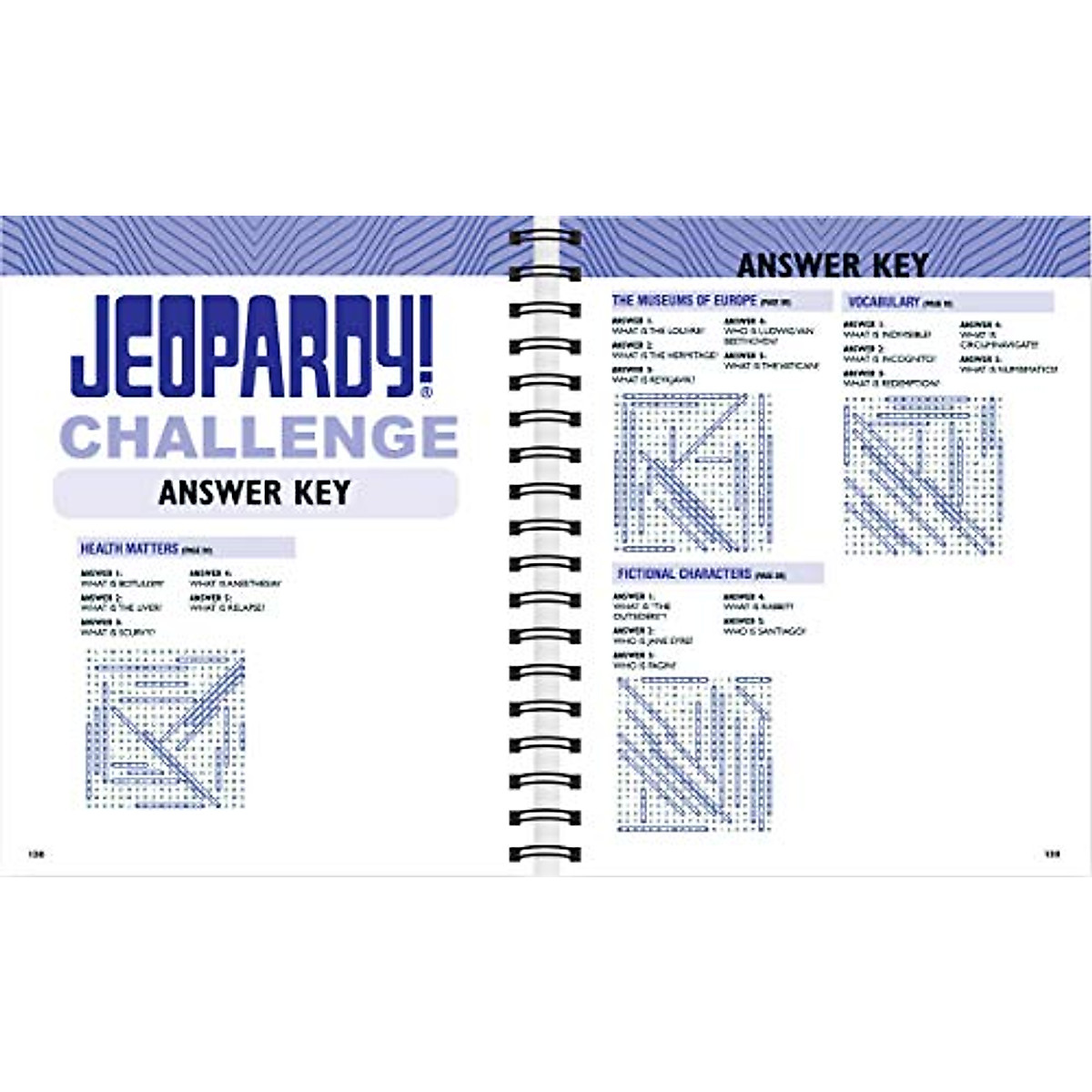 Brain Games - Jeopardy! Challenge: Jeopardy! Clues & Responses and Word Searches