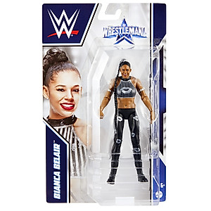 Mattel WWE Wrestlemania Action Figure, Bianca Belair, Posable 6-inch Collectible & Gift for Ages 6 Years Old & Up