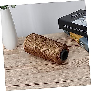 VILLCASE skeins Yarn Glitter Knitting Yarn Cotton Rope Cotton Yarn Cone Knitting Yarn Balls Yarn Bonbons Craft Cotton Yarn Sequin Yarn dishcloths Yarn Cotton Twine Crochet Cotton Thread