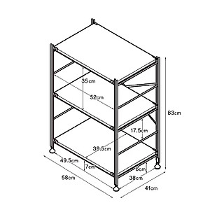 Muji 0299155 Steel Unit Shelf, Steel Shelf Set, Small, Light Gray, Width 22.8 x Depth 16.1 x Height 32.7 inches (58 x 41 x 83 cm)