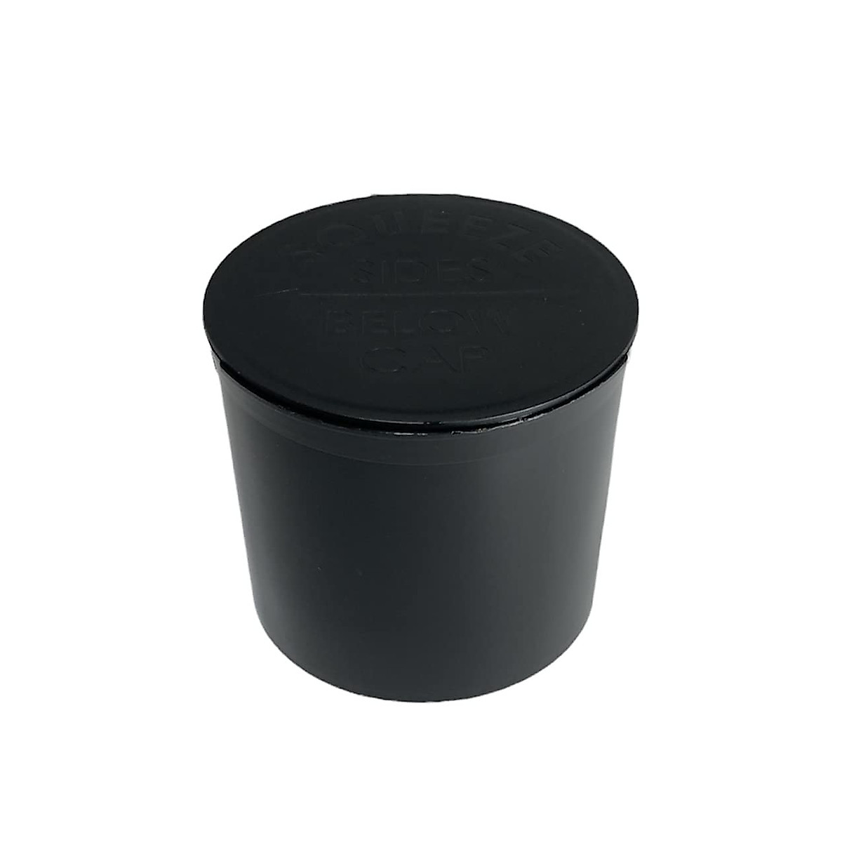 90 DRAM Black POP TOP 75 Medicine and Herb Containers RECYCLEABLE $.93 Each